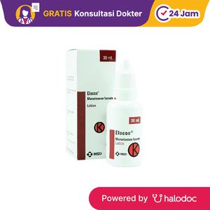 Jual Elocon Lotion 30 ml - Obat Dermatitis & Eksim - Halodoc - Kota ...