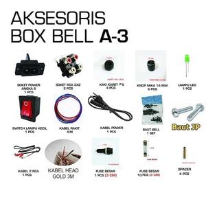 Jual Aksesoris Box A3 Box BEL BSXA3 A-3 A3 Perlengkapan Box A3 - Kab ...