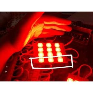 Jual LAMPU LED STRIP MODUL SMD 5730 3 TITIK LED 3 MATA INJECTION MODULE 12V - Merah - Jakarta ...