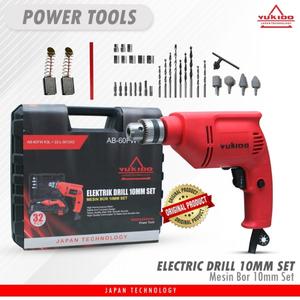 Jual Mesin Bor 10mm Set Box Bor Besi Dan Kayu Berkualitas Japan ...