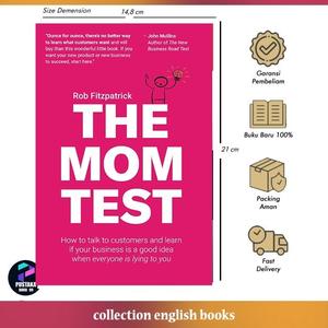Promo The Mom Test by Rob Fitzpatrick - Kota Depok - Pustaka Buku99_NEW ...