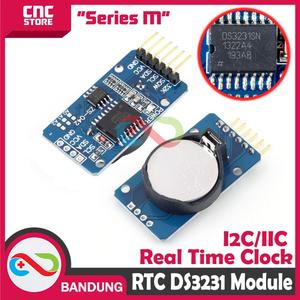 Jual terbaru rtc ds3231 seri sn real time clock i2c + battery module ...