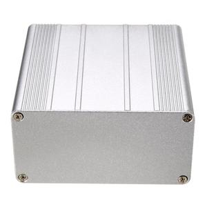 Jual Box Aluminium Project Case Enclosure Metal 10x10x5cm Warna Silver ...