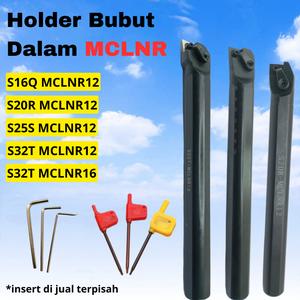 Promo Holder Bubut Dalam S16 S20 S25 S32 MCLNR Stang Boring Insert CNMG ...