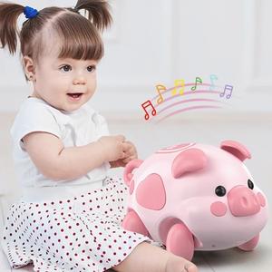 Jual Robot Pig Toy Interactive Walking Robot For 03 Toddlers Remote ...