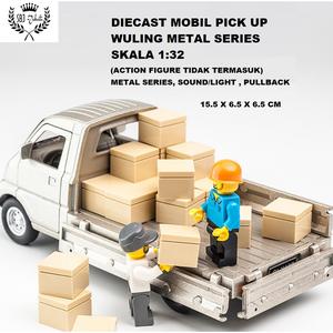 Jual Diecast miniatur mobil WULING PICKUP SKALA 1:32 Metal Series Pick ...