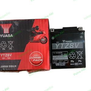 Jual Aki Motor Yuasa Ytz8V 7 Ah For R25/-Ma/Cbr250/Kl/Mt25/Vespa L150 Zfnz - Kota Semarang ...