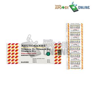 Jual NEUROSANBE 100MG FCT 1 BOX 100 TABLET - Kota Tangerang - Apotek ...
