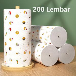 Jual BBT Tisu Roll Tissue Kain Lap Kertas Serap Minyak Dapur 50 200 ...