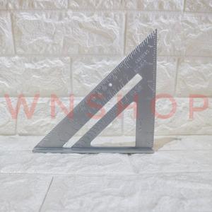 Jual Penggaris Segitiga Siku Sudut 7 Inci - Speed Square Alumunium ...