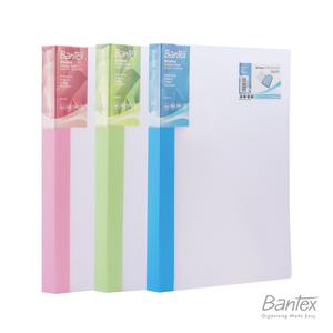Promo Bantex Bi-Colour Display Book Clear Folio/F4 40 Pocket - 3185 ...