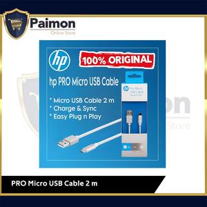 Jual HP Pro Micro Usb 2m Silver - kabel pro micro usb Merk HP - Jakarta ...
