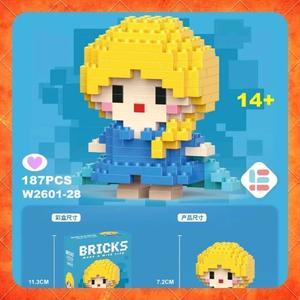 Jual [048]DIY Bricks Mini Toys Model Kartun Building Blok Nano Block ...