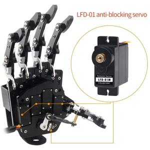 Jual Robot Hand Five Fingers Soley Movement Bionic Robot Mechanical Ar ...