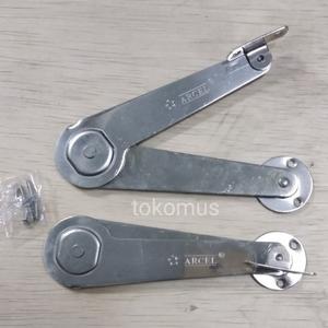 Jual engsel salon/hak angin stainless-engsel lipat arcel - Jakarta ...