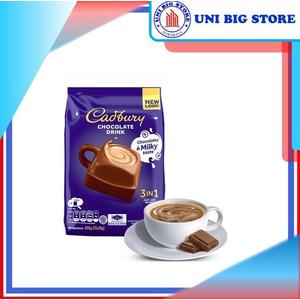 Jual Cadbury 3 in 1 Hot Chocolate Drink 15 x 30 gr Susu Coklat 450 gr ...