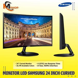 Jual Monitor 24" Inch Curved LED FreeSync Full HD (HDMI & VGA Port ...