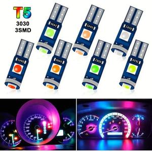 Jual Lampu LED T5 GEN 2 Speedometer dashboard 3 titik smd mata Speedo ...