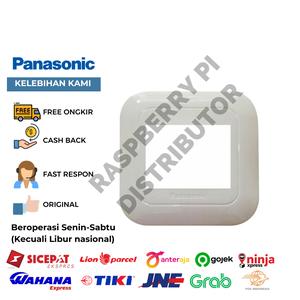Jual FRAME PANASONIC SAKLAR 1 GANG 2 DEVICE WEJ78029 - Jakarta Barat ...