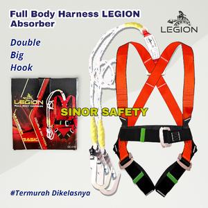 Jual Full Body Harness Legion ABSORBER Double Big Hook - Jakarta Timur - RGNtoko6 | Tokopedia