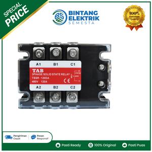 Jual Solid State Relay 3 Phase SSR-120DA - DC-AC 120 Ampere - Jakarta Pusat - Bintang Elektrik ...