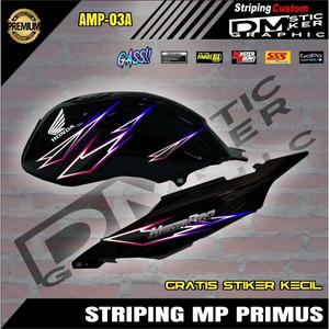 Jual Produk STRIPING MP PRIMUS STICKER MEGA PRO kode amp-03 hologra ...