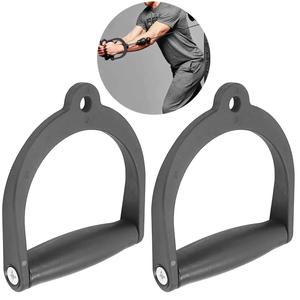 Jual Excercise D-Handles Gym LAT Pull Down Tricep Grip Heavy Duty Cable ...