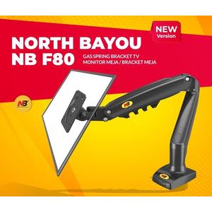 Jual BRACKET TV MONITOR NORTH BAYOU NB F80 NBF80 MEJA BRACKET LED ...