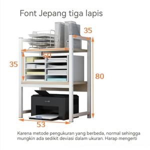 Jual Furnibest Rak dapur Rak microwave Rak printer Printer stand ...