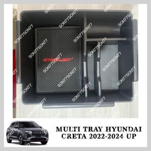 Jual Multi Tray Consule Box Hyundai Creta 2022 2023 2024 Hitam - Kota ...