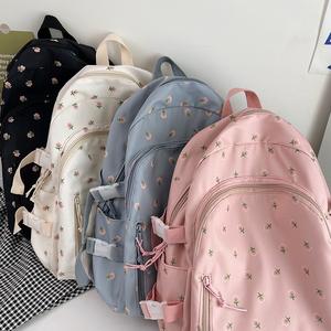 Jual [BARANG] READY STOK GEOMI MARI ROSE BACKPACK CUTE FLORAL AESTHETIC ...