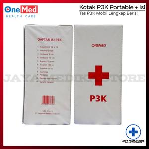Jual (Ow3) kotak P3K Lengkap Dengan isi Onemed / Kotak P3K Mobil ...