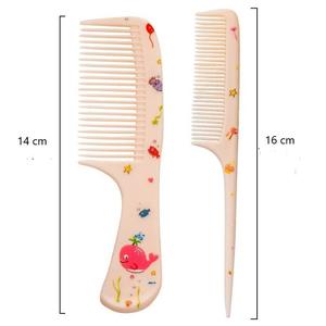 Jual Sisir Rambut Mini Runcing Motif Karakter Kartun isi 2 Pcs ...