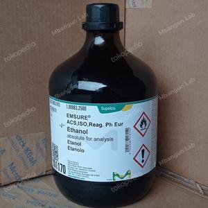Jual Alat Lab Ethanol 100% / Ethanol Absolute Merck 2.5L Packing Aman ...