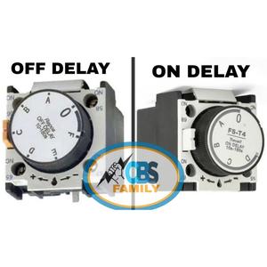 Jual Chint Time Delay Contact Block F5 / On Delay Timer / Off Delay ...