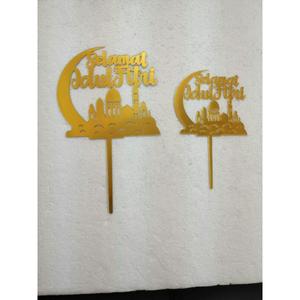 Jual Topper Acrylic Selamat Idul Fitri Masjid Bulan Besar - Kota ...