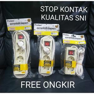 Jual Ready!! Stop Kontak Sambungan Kabel Pioline Extension Socket ...