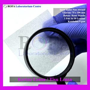 Jual Kertas Lensa / Tisu Lensa / Lens Paper / Pembersih Lensa Mikroskop ...