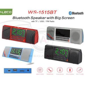 Jual Speaker Bluetooth Fleco Ws 1515 Bt Digital Time Clock - Kab ...