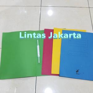 Jual Map Kertas Map karton Dengan Acco Penjepit Map 5001 Merk Biola Isi ...