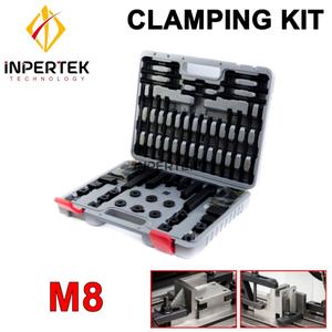 Jual Clamping Kit M8 Clamp Set M 8 Klem Penjepit Mesin Milling Clempin ...