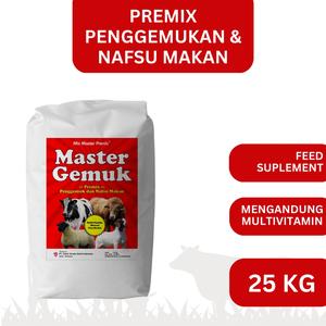 Jual 1 ZAK PREMIX PENGGEMUKAN & PENINGKAT NAFSU MAKAN TERNAK (PREMIX ...