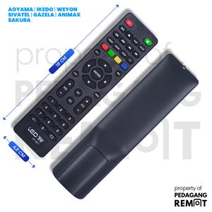 Jual Remot Remote TV Aoyama Ikedo Sakura Weyon Sivatel Gazela Animax ...