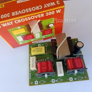 Jual KIT CROSSOVER PASIF 3 WAY 300WATT UNTUK TWEETER MID WOOFER KIT ...