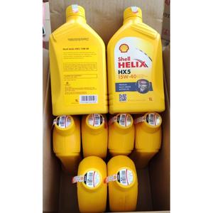 Jual Oli Shell Helix HX5 1 liter.. Shell Helix 1 dus 12 botol - Jakarta ...