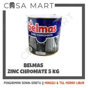 Jual BELMAS Zinc Chromate 5kg - Cat Dasaran Primer Meni Besi 5 kg ...