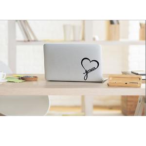 Jual Stiker Love Jesus Kristen Mobil Kaca Motor Laptop Helm Cutting ...