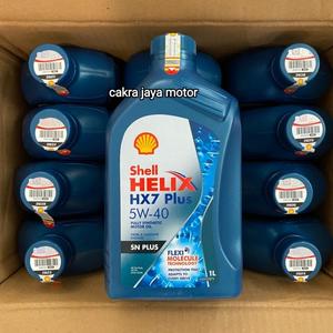 Jual 1 DUS = 12 BOTOL Oli Shell Helix HX7 Plus 5W-40 1Liter - Jakarta ...