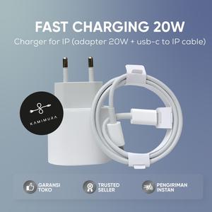 Promo FAST CHARGING 20W - USB C TO LIGHTNING CABLE + USB C POWER ...