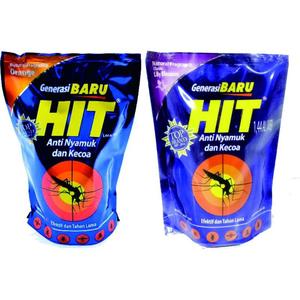 Jual Hit Cair Isi Ulang Anti Nyamuk Dan Kecoa Refill Pouch 360ml / Alat ...